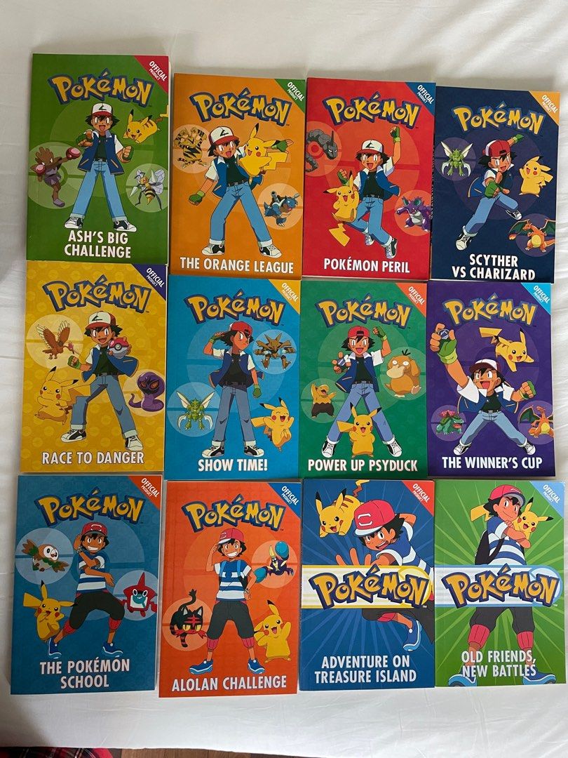 Pokemon book series, Hobbies & Toys, Books & Magazines, Children's ...