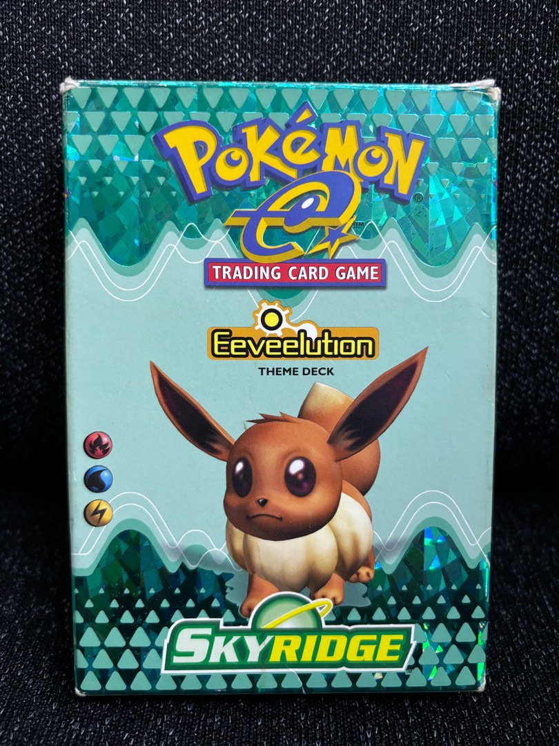 Pokemon Skyridge Eeveelution theme deck, Hobbies & Toys, Toys & Games ...