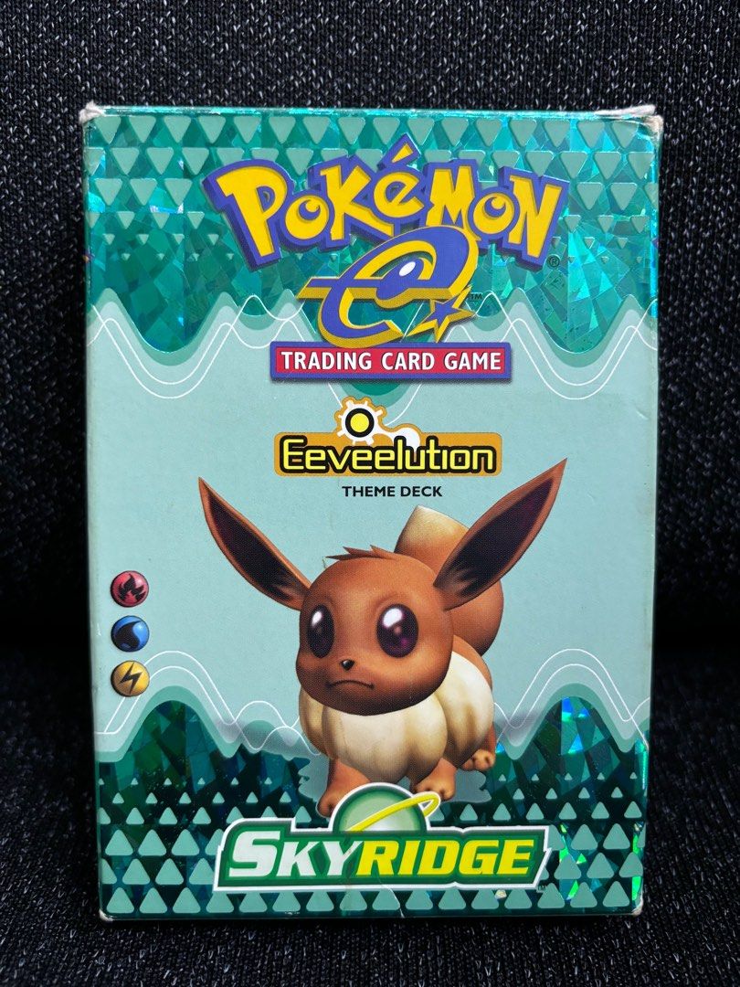 Pokemon Skyridge Eeveelution theme deck, Hobbies & Toys, Toys & Games ...