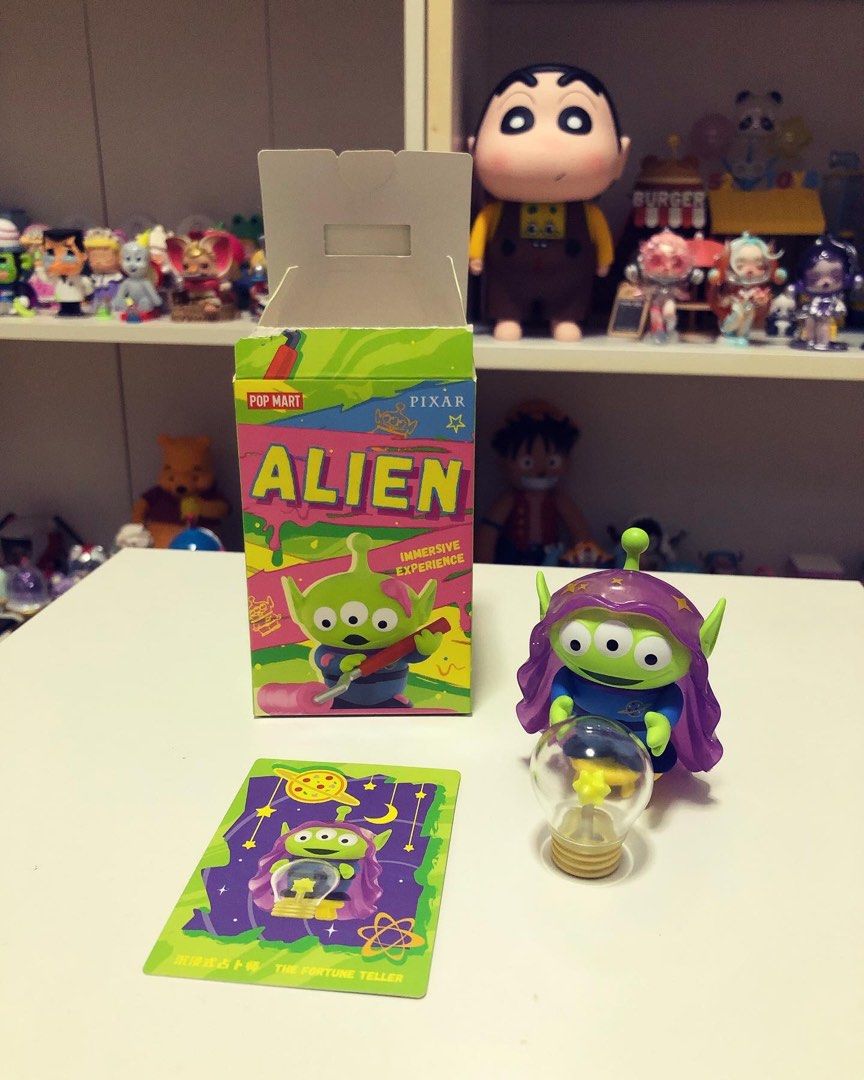 Pop Mart x Disney Pixar Alien Immersive Experience Series, Hobbies ...
