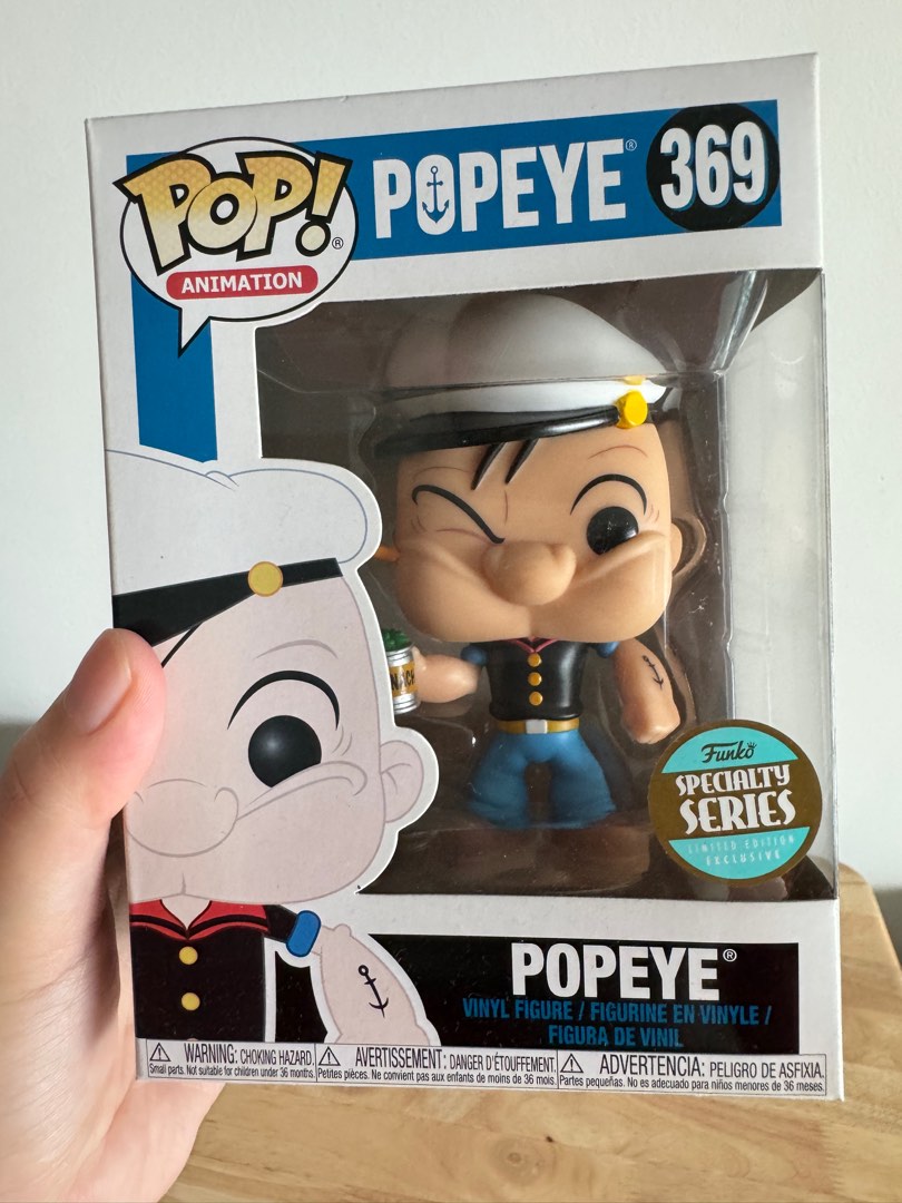 Popeye Funko Pop, Hobbies & Toys, Collectibles & Memorabilia, Fan Merchandise on Carousell