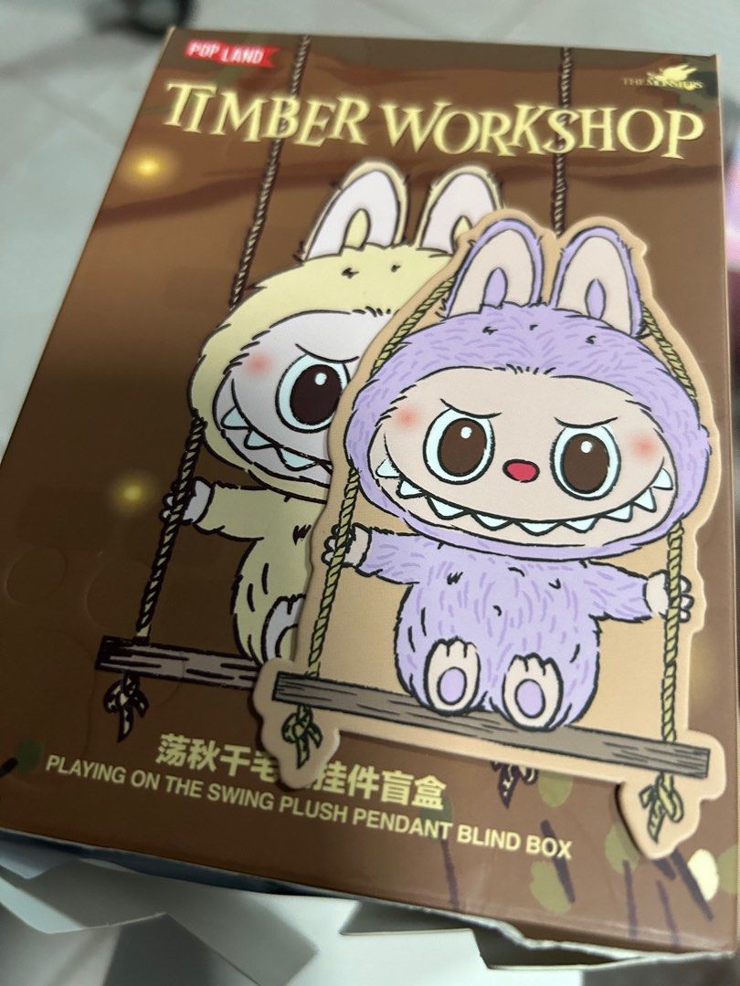 Popland Popmart Labubu Timber Workshop, Hobbies & Toys, Toys & Games on ...