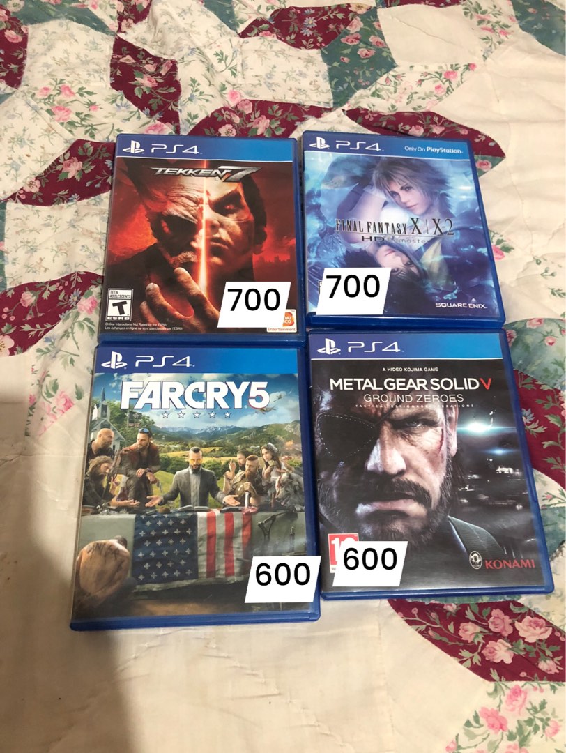 PS4 GAMES FORSALE, Video Gaming, Video Games, PlayStation on Carousell