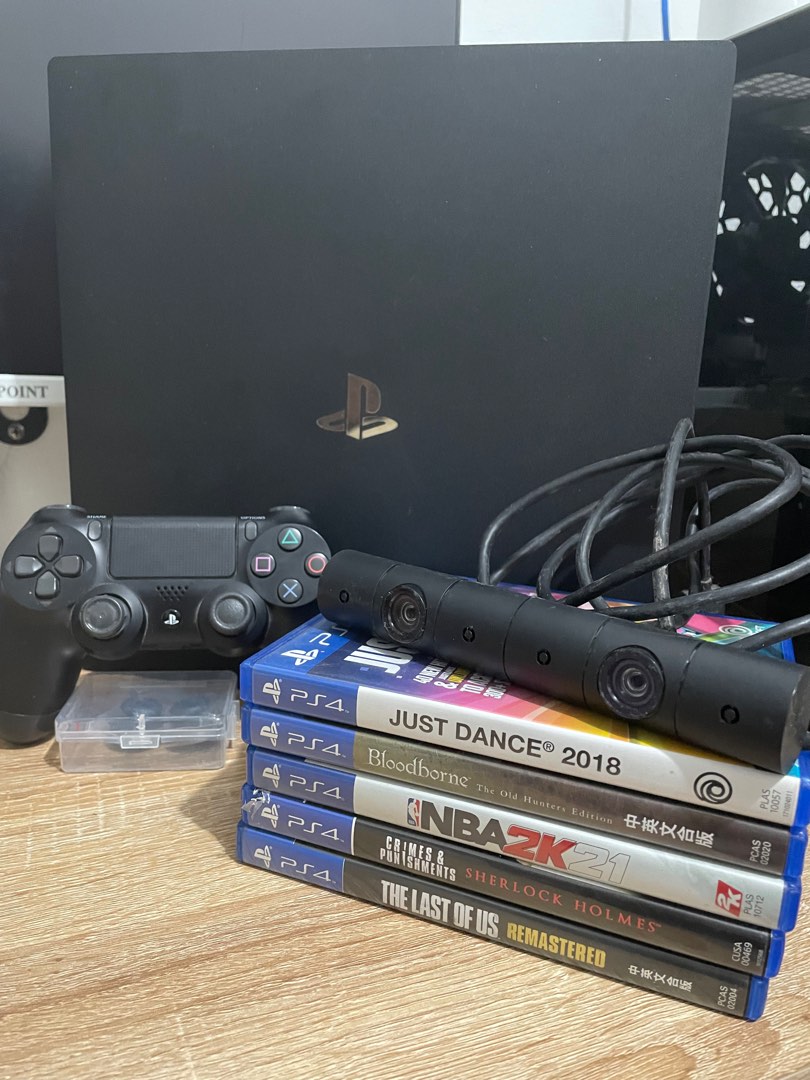 PS4 Pro 1TB w/ PS4 Camera, Video Gaming, Video Game Consoles ...