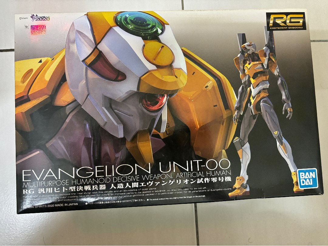 RG EVA-00 Unassemble, Hobbies & Toys, Toys & Games on Carousell
