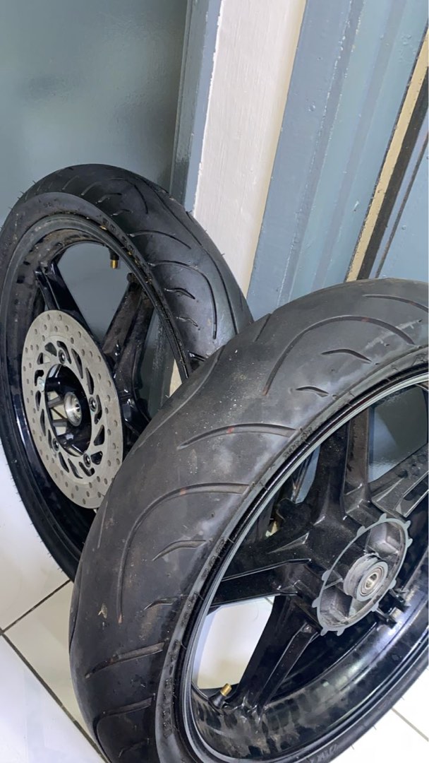 RIM TAYAR Y15 V2, Motorbikes on Carousell