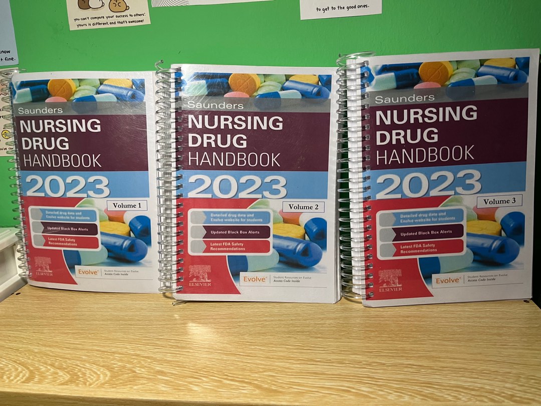 Saunders Nursing Drug Handbook 2023, Hobbies & Toys, Books & Magazines, Textbooks on Carousell