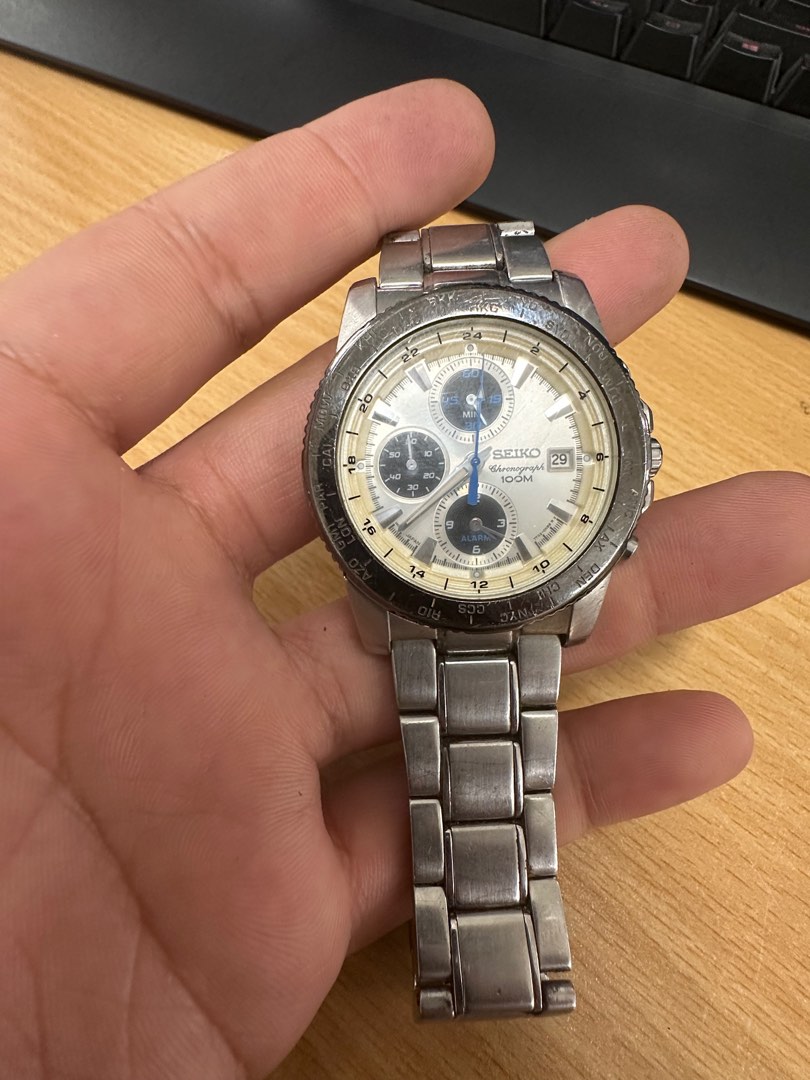 Seiko Panda Chronograph, Men's Fashion, Watches & Accessories, Watches ...