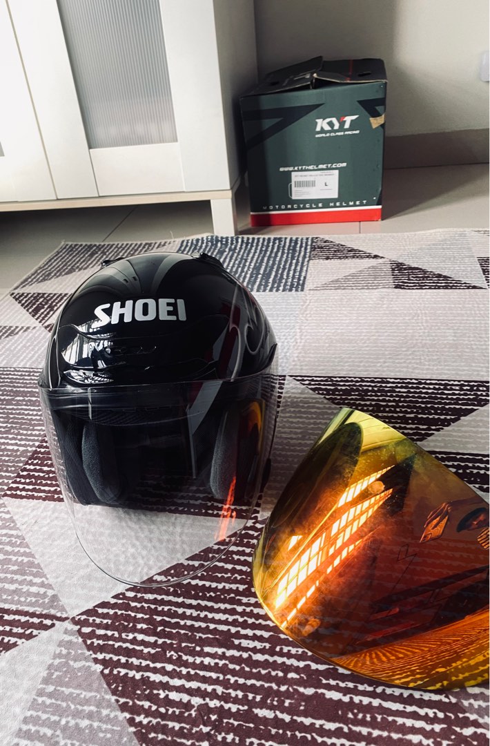 SHOEI JFORCE 2 JACK BLACK, Announcements on Carousell