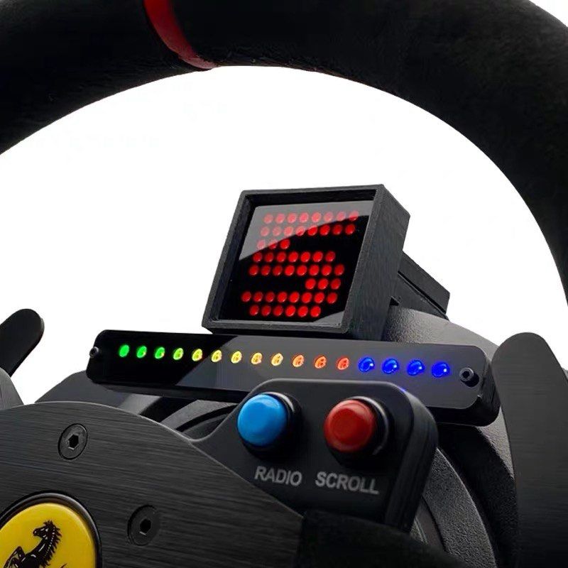 Sim Racing LED Display Sim Hub Dashboard / Gear Indicator/ Rev Light ...