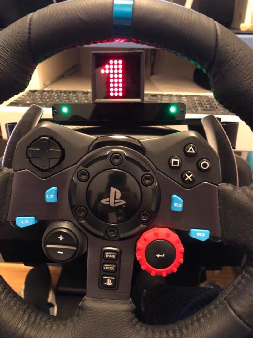 Sim Racing LED Display Sim Hub Dashboard / Gear Indicator/ Rev Light ...
