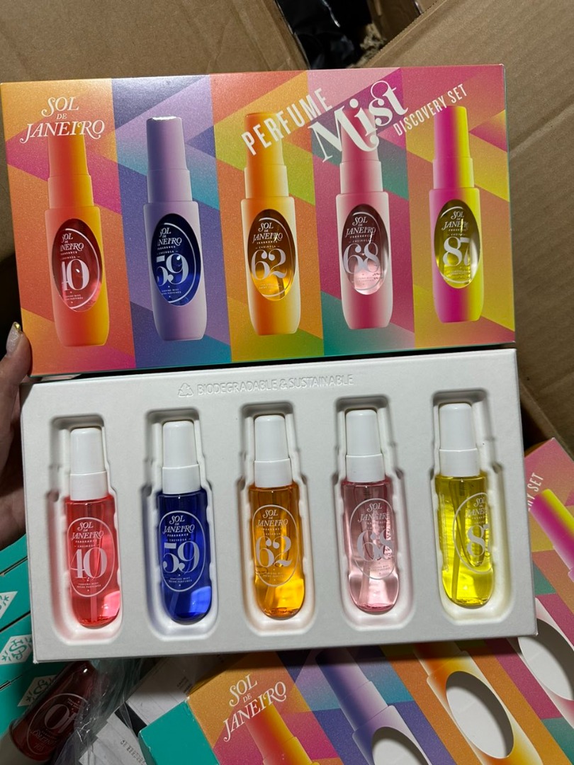 Sol De Janeiro Perfume Mist Discovery Set, Beauty & Personal Care ...