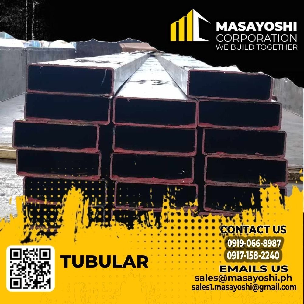Tubular Bar 100mm x 100mm x 2.5mm thk x 6 m = 3mm | Masayoshi ...