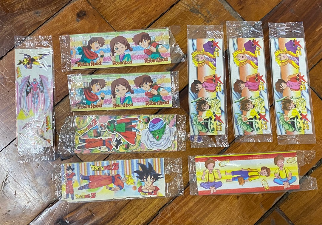 Vintage Cartoons Stickers X-Men / Robin Hood / Dragon Ball Z DBZ ...