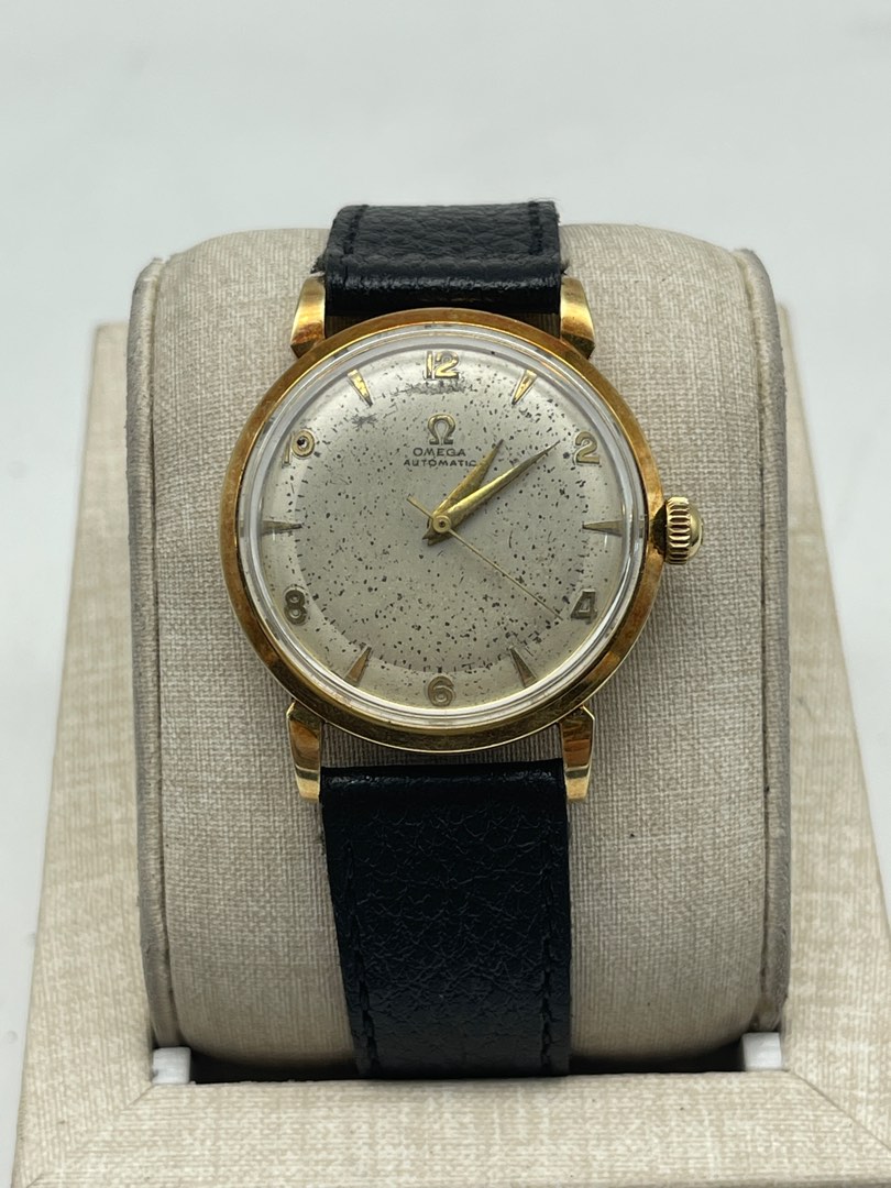 Vintage Omega Patina Dial 14k Gold, Luxury, Watches on Carousell