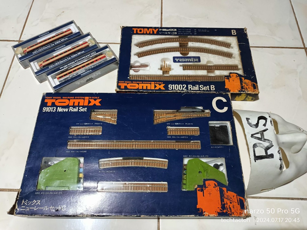 vintage Tomy by Tomix Rail Set, Hobbies & Toys, Memorabilia ...