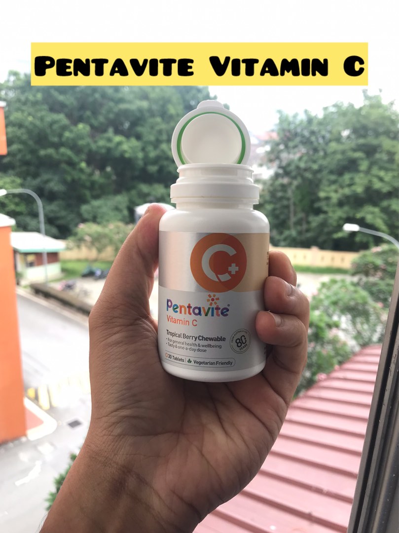 Vitamin C Pentavite, Health & Nutrition, Health Supplements, Vitamins ...