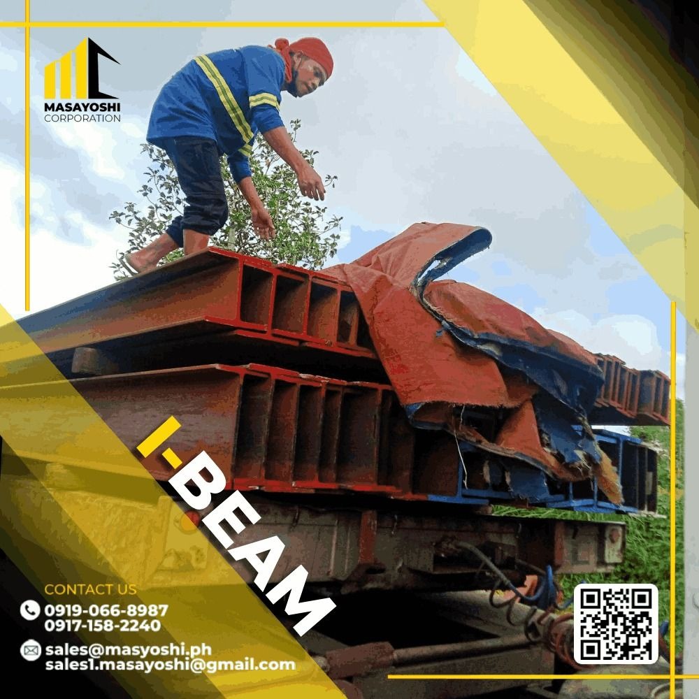 WIDE FLANGE W12 X 40, Beam, Angle Bar, Cyclone Wire, Hoist, Plywood ...