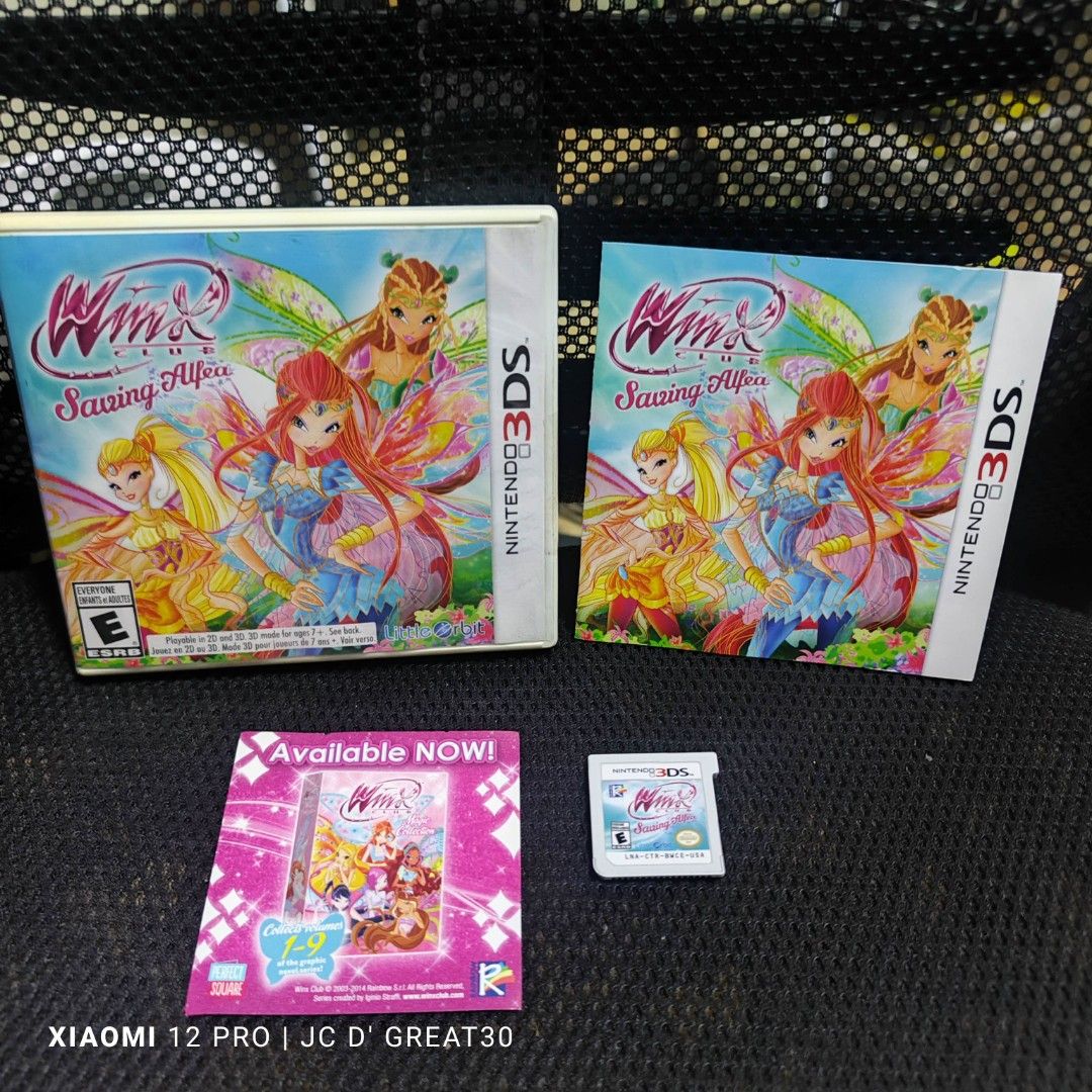 Winx Club Saving Alfea 3DS Game, Video Gaming, Video Games, Nintendo on ...