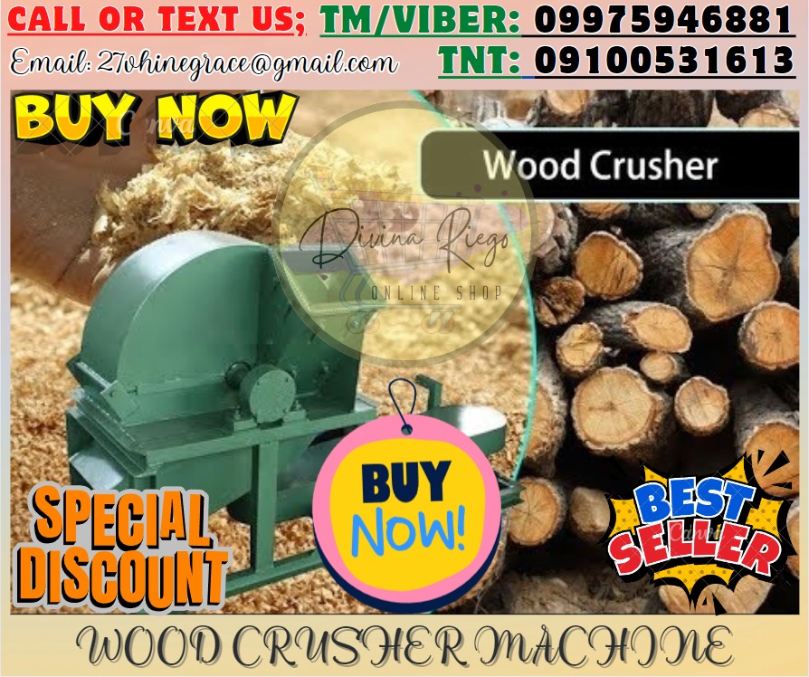 wood crusher Resource recycling tree crushing machine, Commercial ...