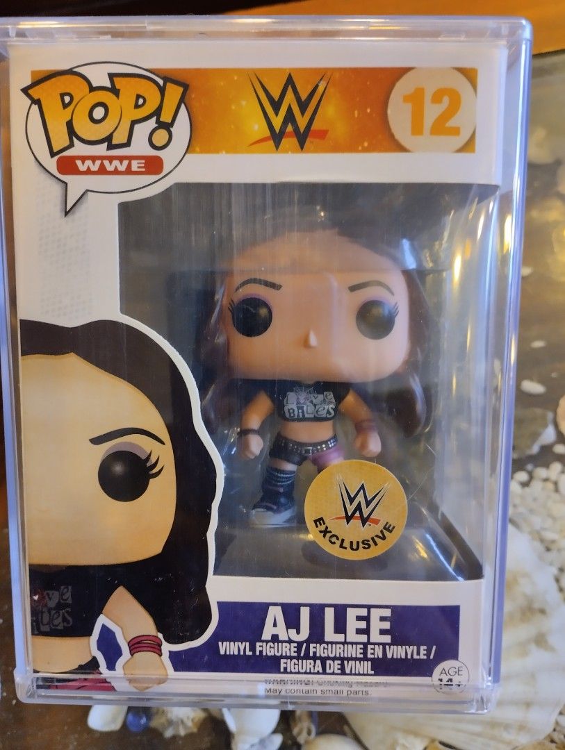 WWE AJ Lee Funko Pop, Hobbies & Toys, Toys & Games on Carousell