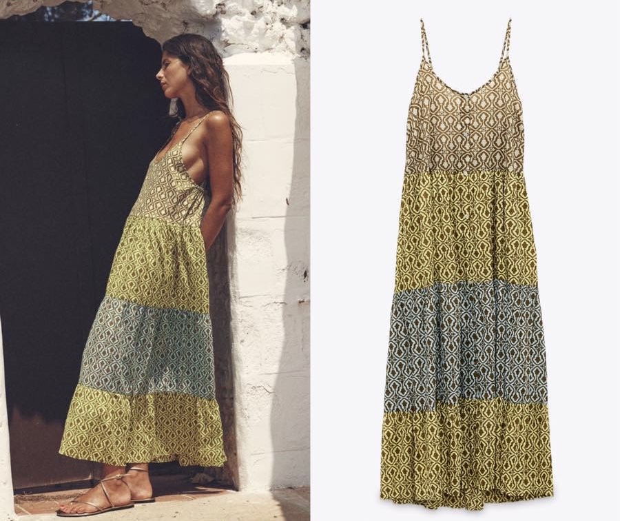 Zara Maxi Dress, Women's Fashion, Dresses & Sets, Dresses on Carousell
