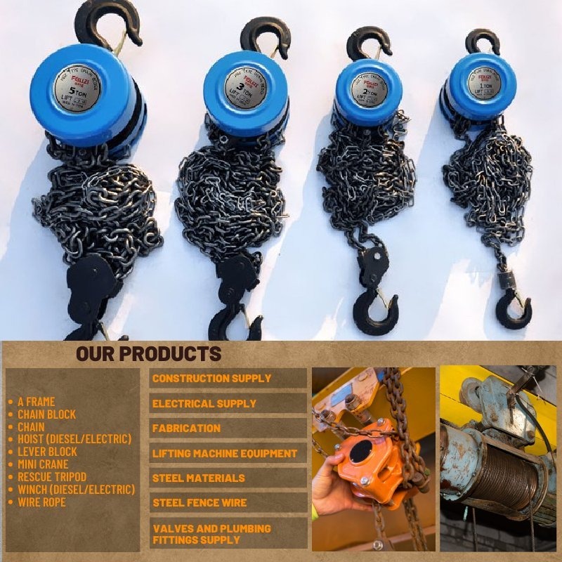 100 Tons Lifting Machine / Chain Block / Double Chain Block, Commercial ...