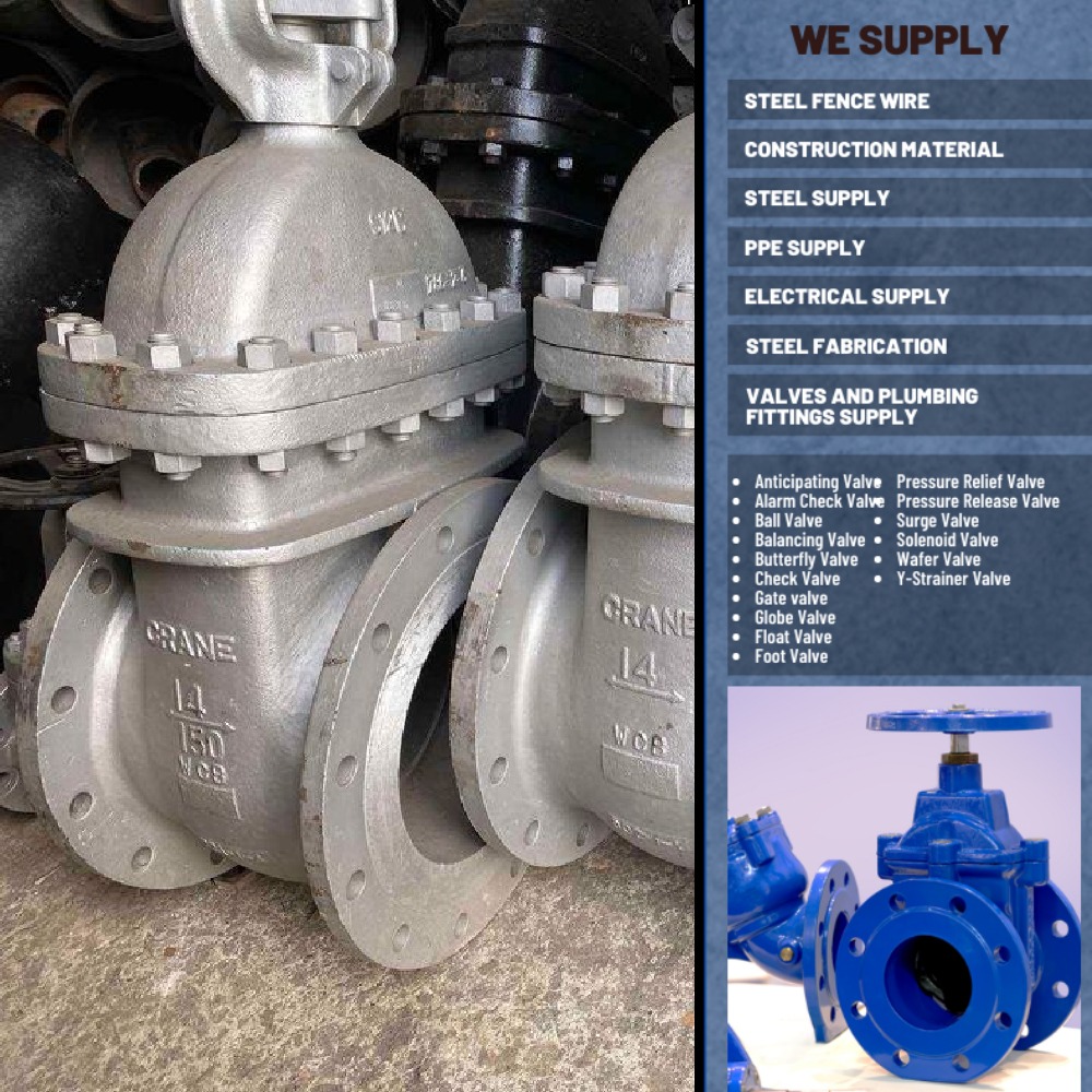 100mm diameter Kitz Gate Valve / Gate Valves and Check Valves ...