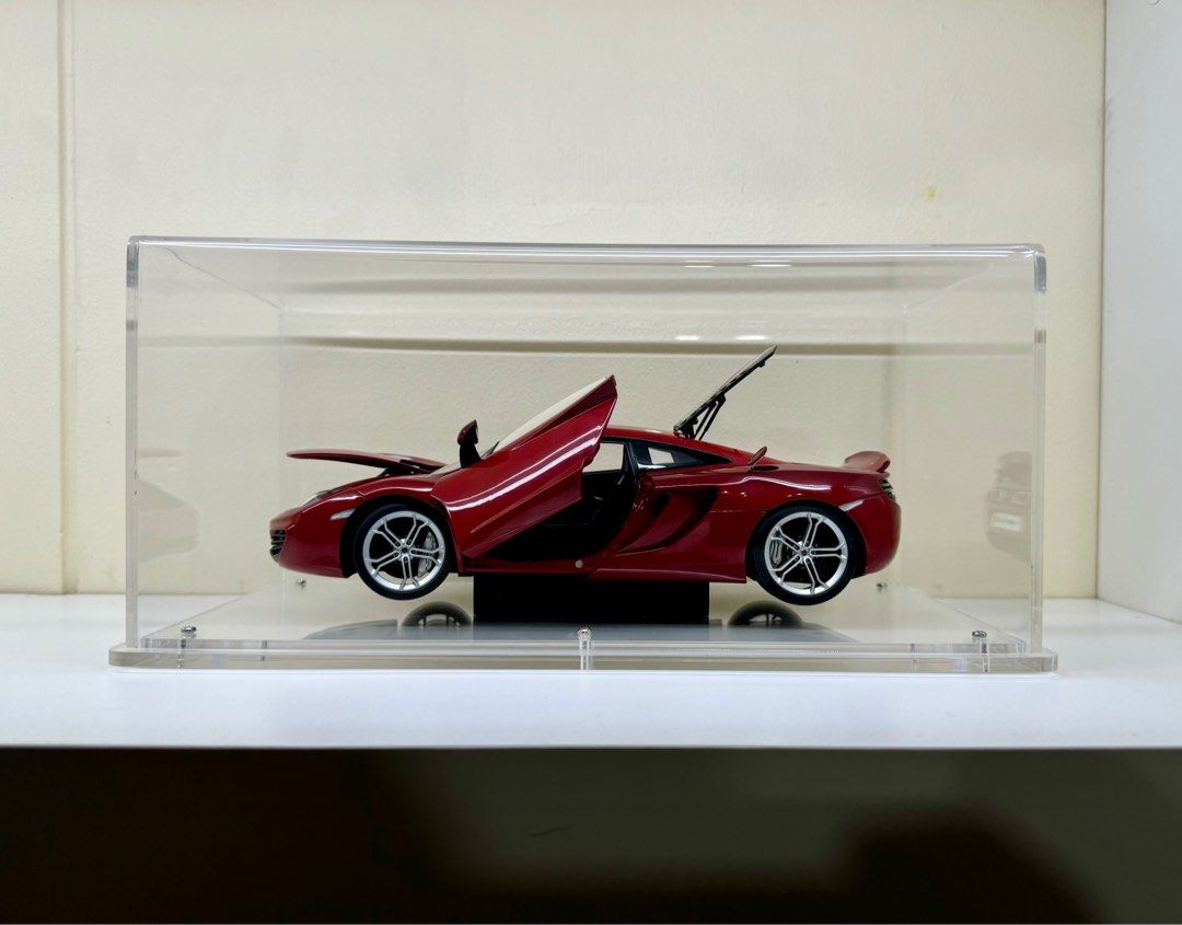 1/18 acrylic display case for autoart kyosho minichamps norev gtspirit ...