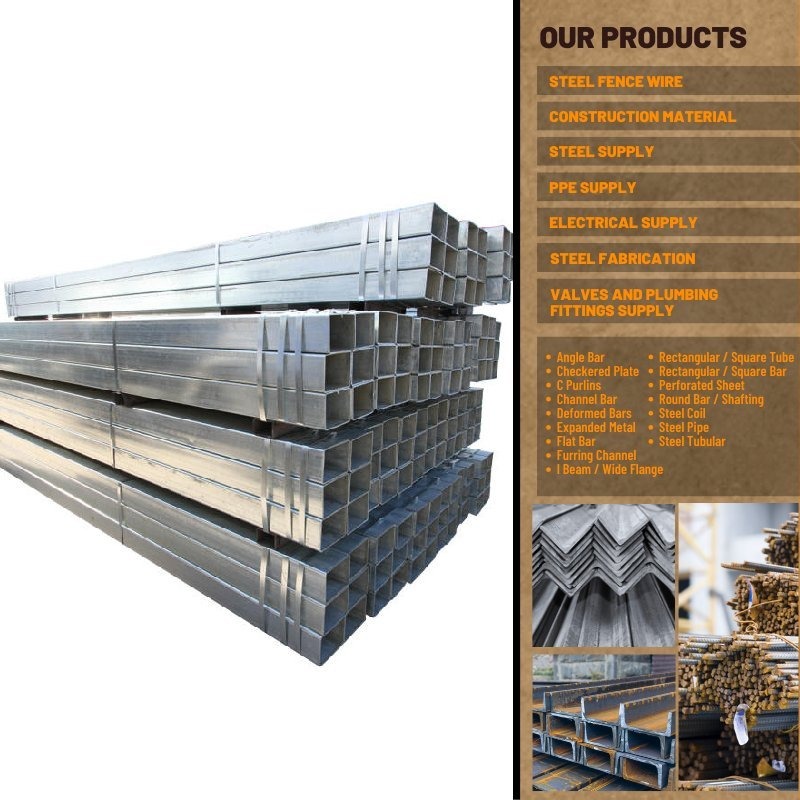 1.5mm Thickness Bar / Galvanized Tubular / Square Bar, Commercial ...