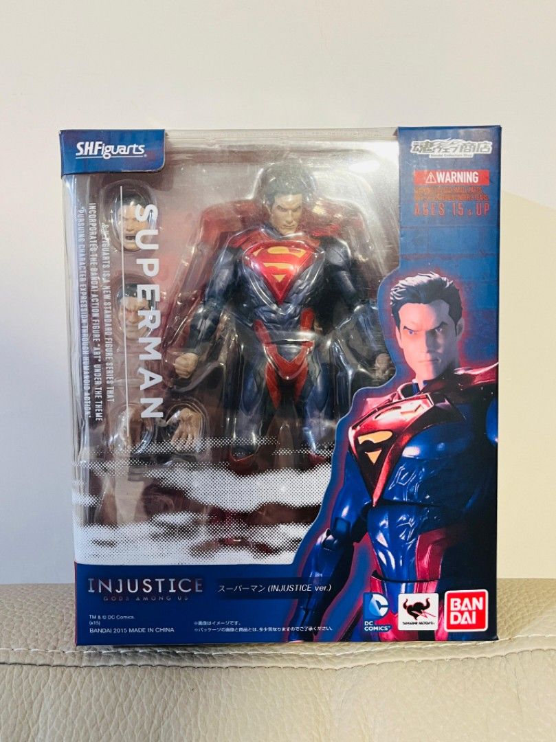 2015 S.h. Figuarts 超人電影版 Superman Injustice Ver Gods Among US Action ...