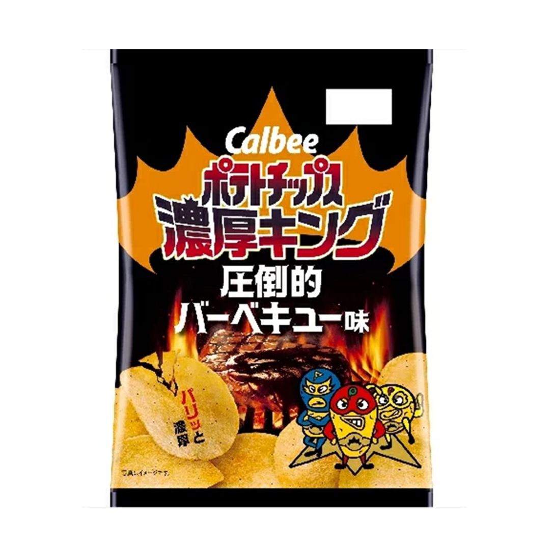 日本版 Calbee 卡樂B 濃厚烤肉BBQ風味 55g ( 賞味期限 Jan 2025 ), 嘢食 & 嘢飲, 包裝食物&即食食物 - Carousell