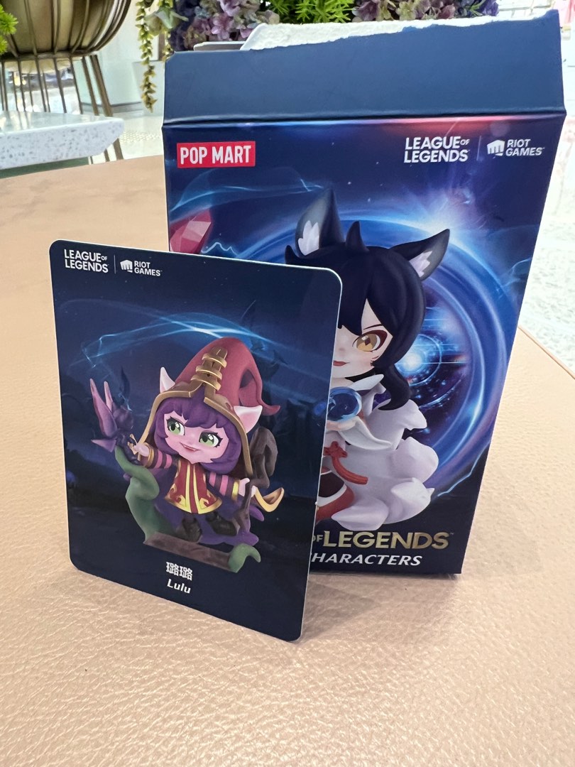全新未拆 英雄聯盟 lol pop mart 盲盒 露璐 lulu, 興趣及遊戲, 玩具 & 遊戲類 - Carousell