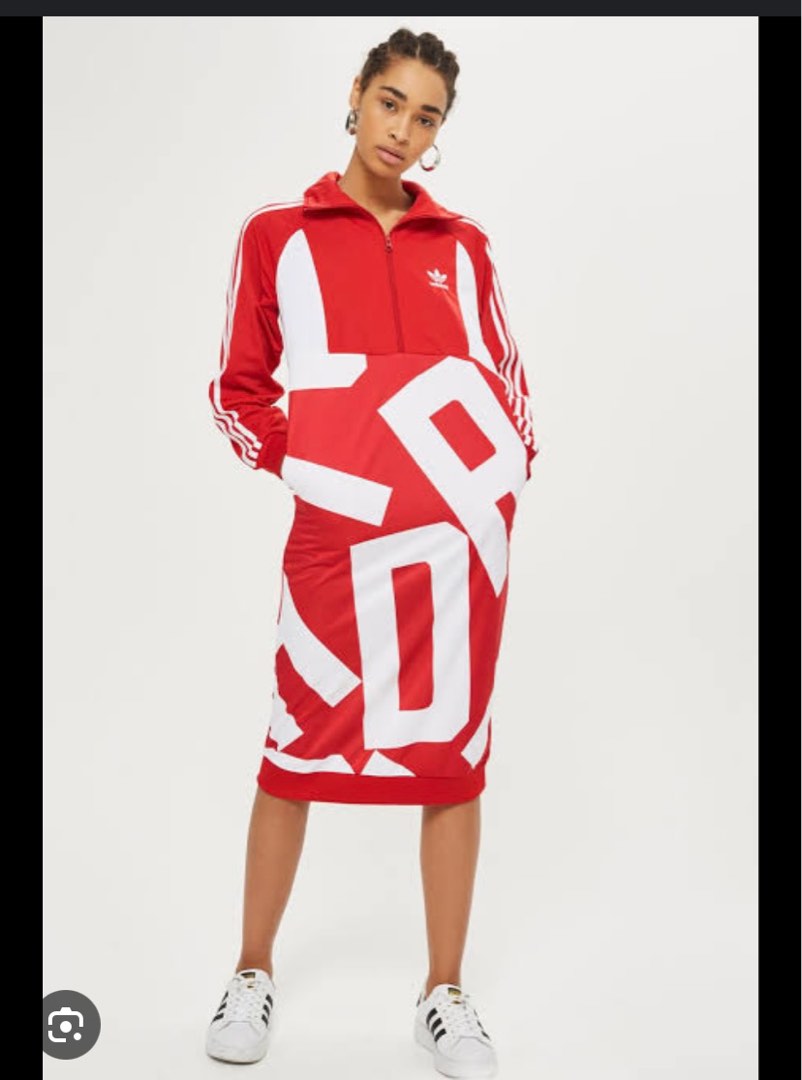 ADIDAS TRACKDRESS, Women's Fashion, Dresses & Sets, Dresses on Carousell