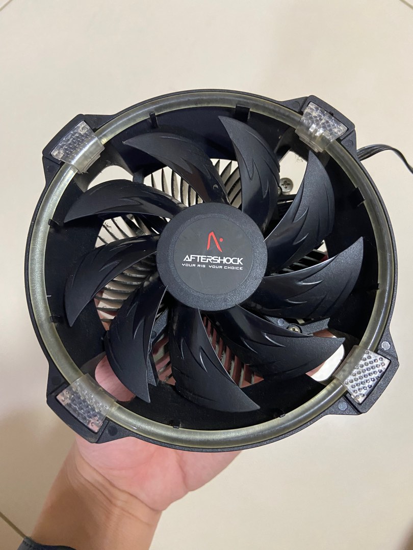 Aftershock spectra RGB CPU fan (INTEL Socket), Computers & Tech, Parts ...