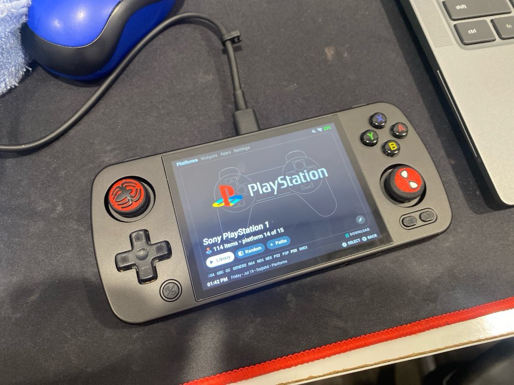 Anbernic RG405M (Black) Retro Handheld Console Android PS1 PS2 PSP N64 ...