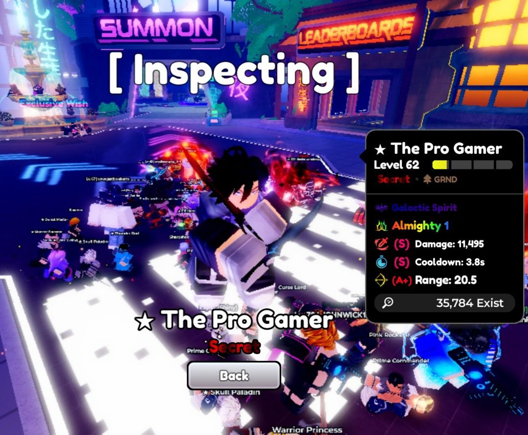 Anime Defender Secret Unit Sung Jin Woo/sjw Almighty/alm evolved with S ...