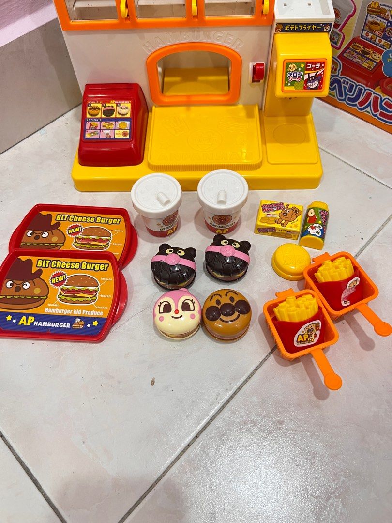 Anpanman Hamburger Shop, Hobbies & Toys, Toys & Games on Carousell