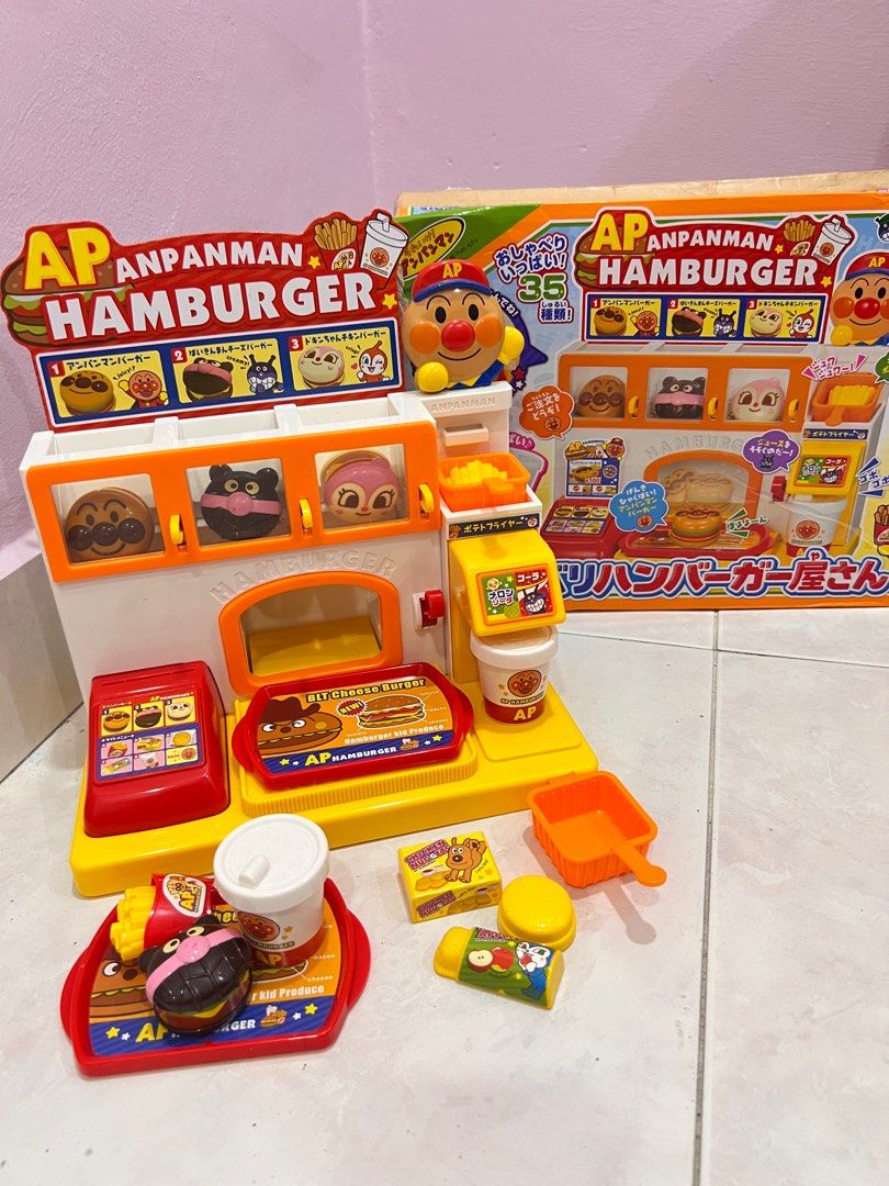 Anpanman Hamburger Shop, Hobbies & Toys, Toys & Games on Carousell