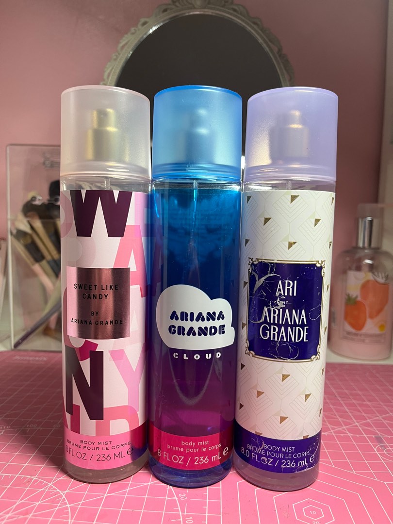 Ariana Grande mist bundle, Beauty & Personal Care, Fragrance ...