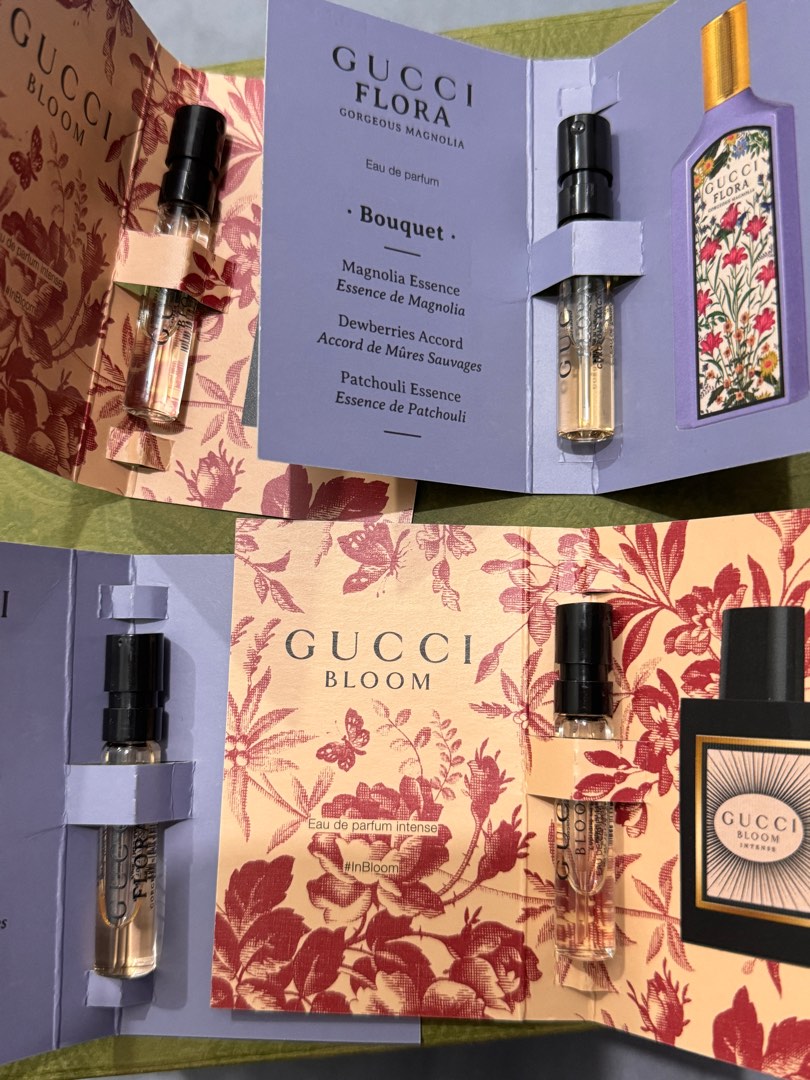 AUTHENTIC GUCCI FLORA SAMPLES, Beauty & Personal Care, Fragrance ...