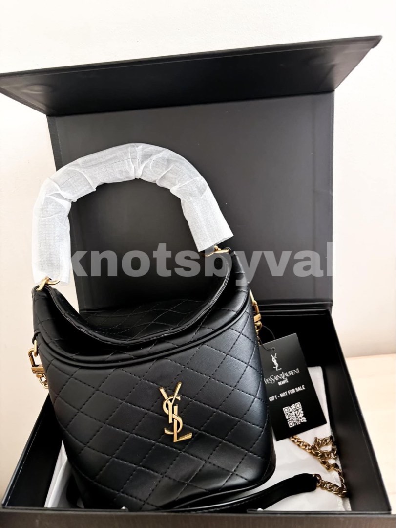 Authentic YSL Vip Bucket Bag (ONHAND), Luxury, Bags & Wallets on Carousell