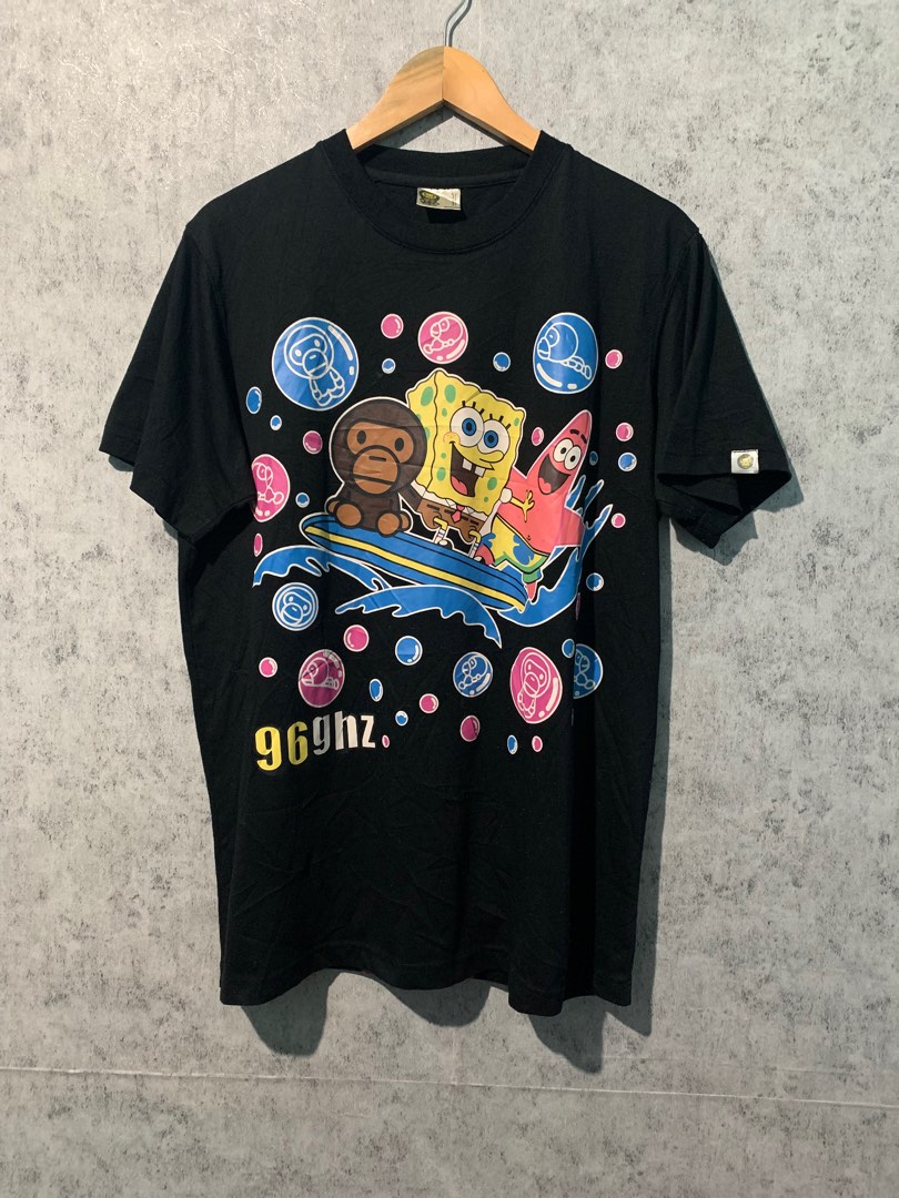 Baby Milo x Sponge Bob Squarepants, Men's Fashion, Activewear on Carousell
