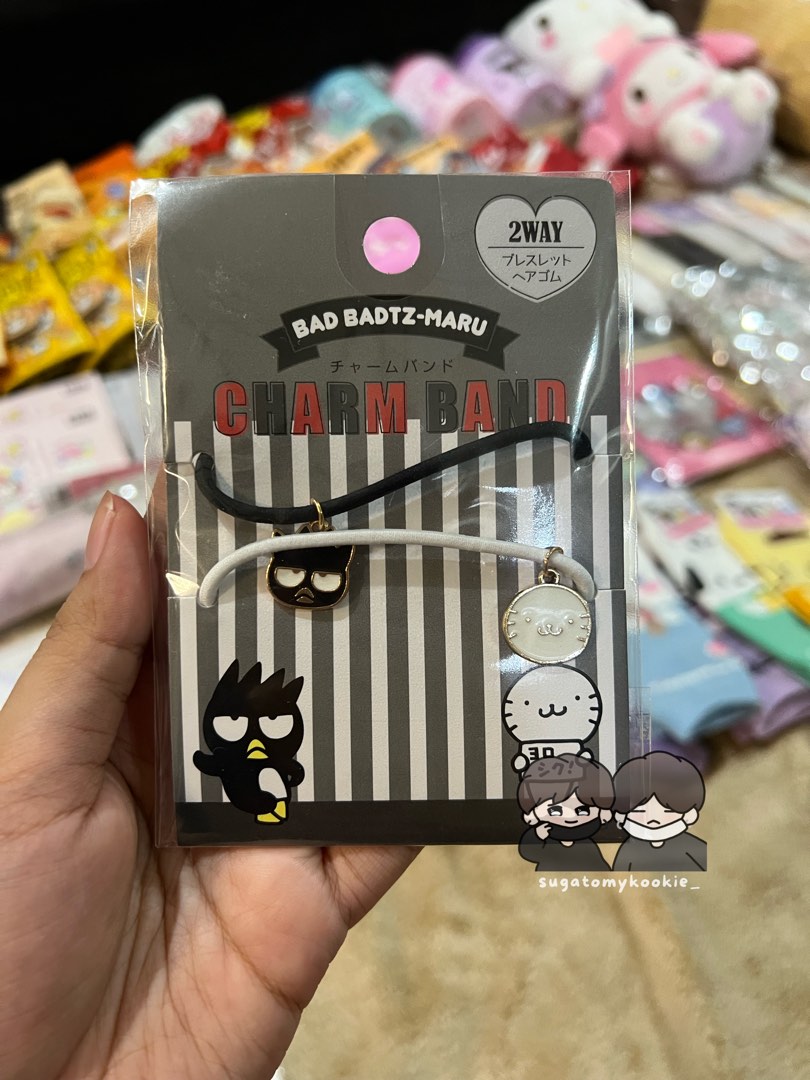 SOLD Bad Badtz Maru Charm Band, Women's Fashion, Jewelry & Organizers ...