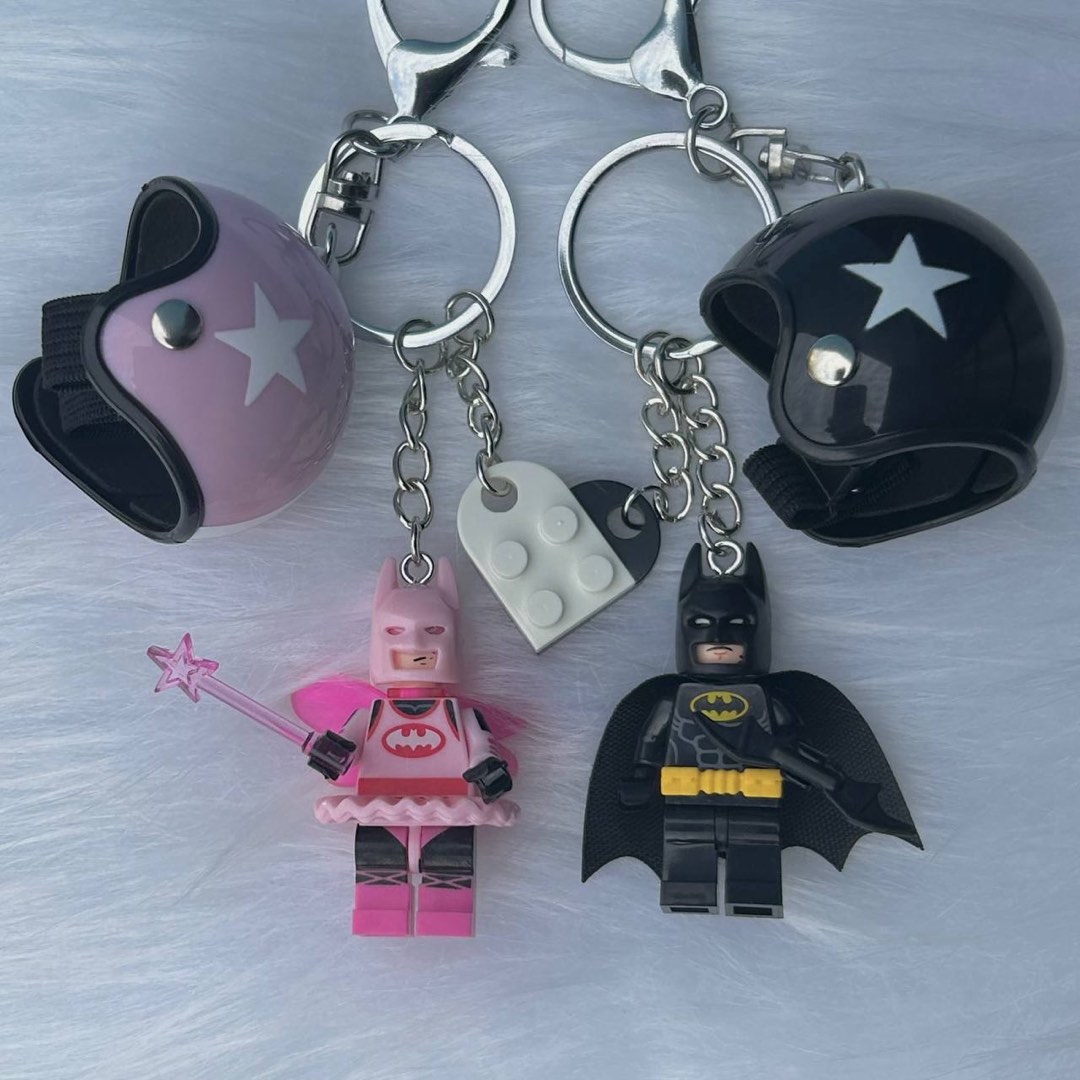 Batman Bike Lego Keychains set, Hobbies & Toys, Toys & Games on Carousell