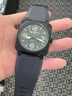 Bell&Ross BR0392 Desert Type Ceramic full set (new), Men's Fashion ...