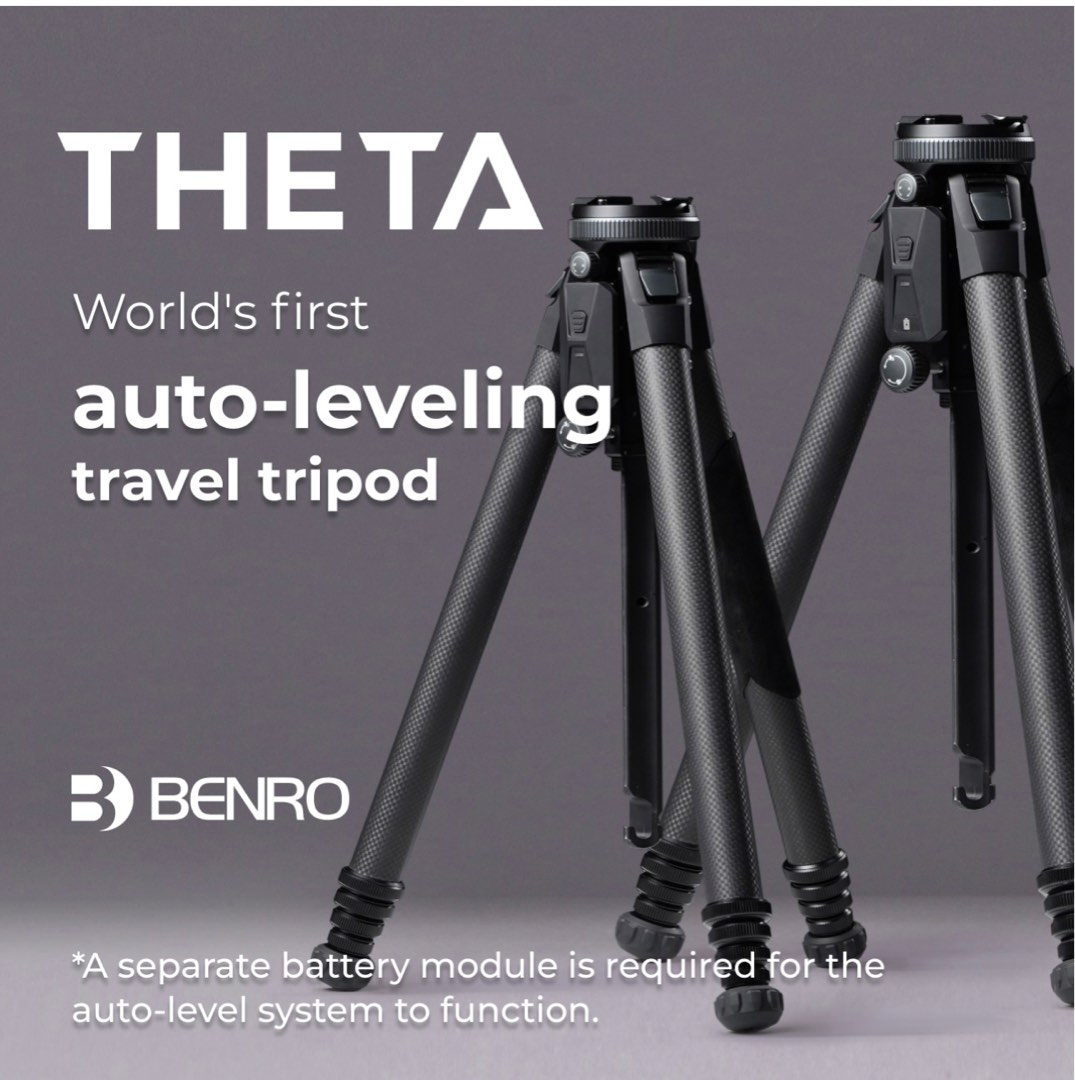 BENRO THETA 全球第一枝自動調較水平腳架, 攝影器材, 攝影配件, 腳架 - Carousell