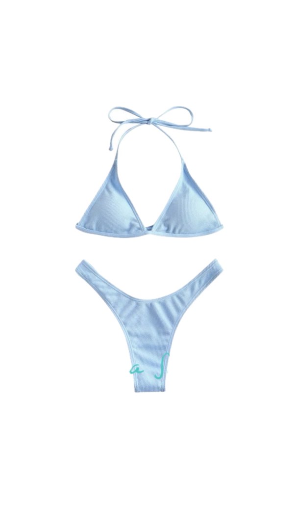 blue bikini | summer beach light blue | hot girl summer, Women's ...