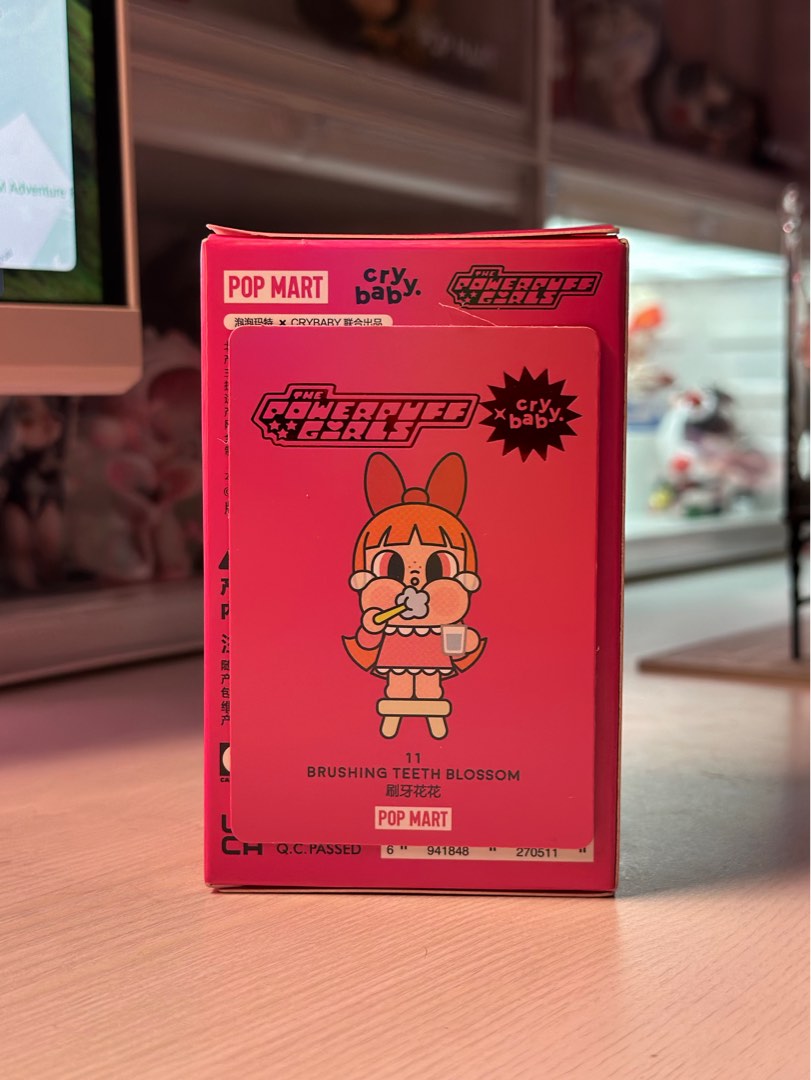 Brushing Teeth Blossom - Crybaby : Powerpuff Girls (Popmart), Hobbies ...