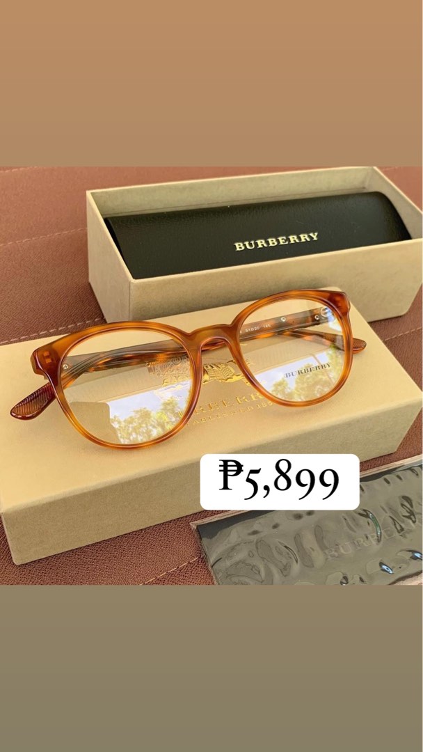 Burberry Eyeglasses, Women's Fashion, Watches & Accessories, Sunglasses ...